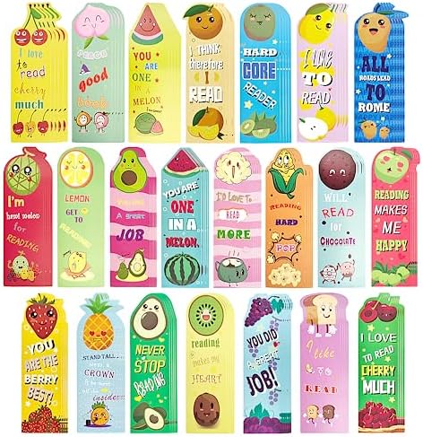 Amazon.com: YUQILIN Bookmarks for Kids Scented Scratch and Sniff ...