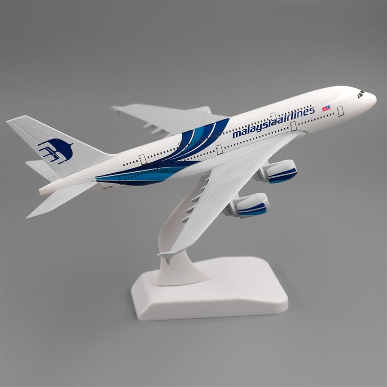 HASEM Scale Airplane Toy 20cm Aircraft Airbus for Malaysia Airlines ...