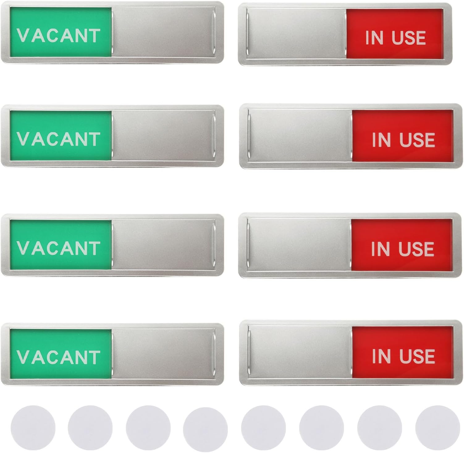 ViroDisplay® In/Out Sliding Door Sign – Green/Red Edition – 214 x 60mm ...