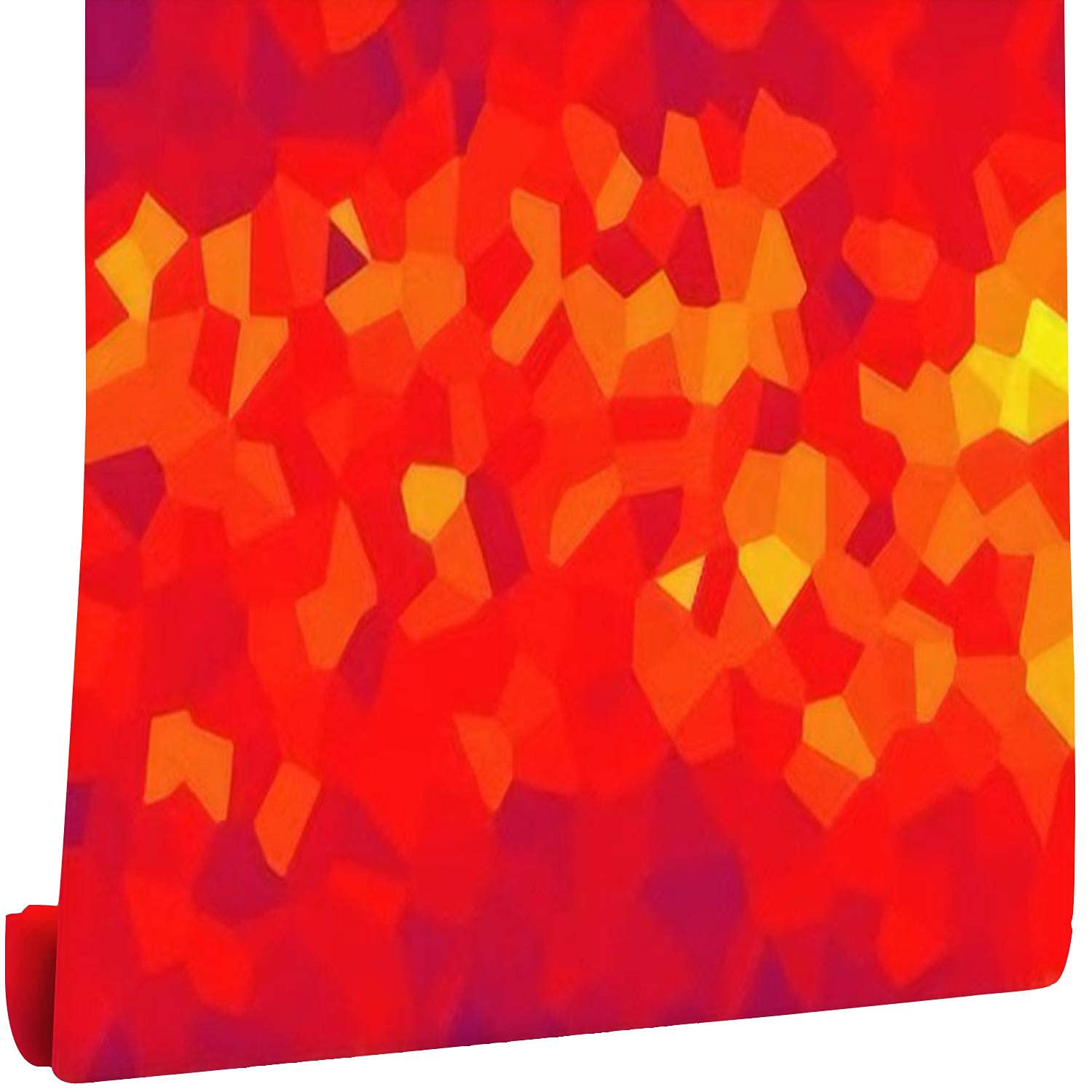 Modern Pattern Wallpaper Orange