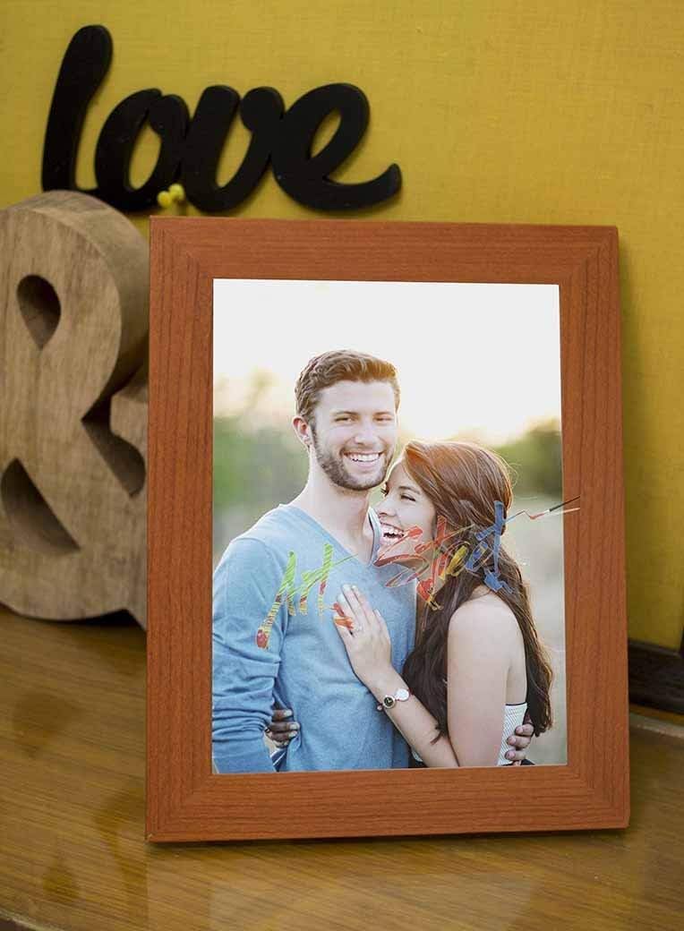Art Street Synthetic White Table Photo Frame (6 inches x 8 inches ...