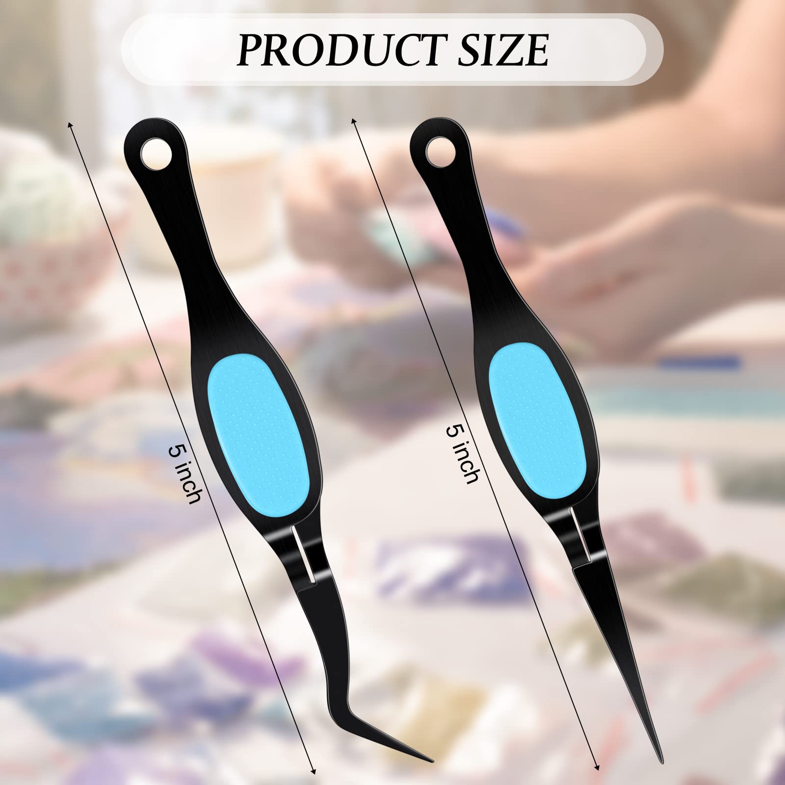 Snapklik.com : Chumia Reverse Tweezers Craft Crossing Lock Tweezers ...