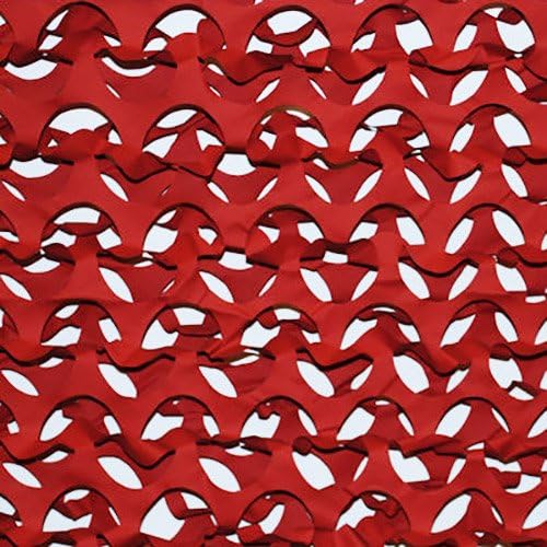 Red Camo Net, Red Camouflage Netting, 2m x 1.5m Fire Retardant, 32.5 sq ...
