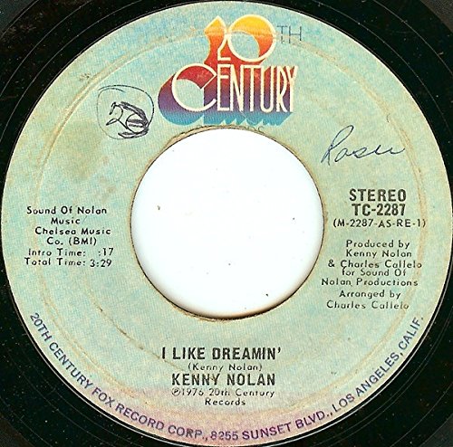 Amazon.com: KENNY NOLAN 45 RPM I Like Dreamin' / Time Ain't Time Enough ...