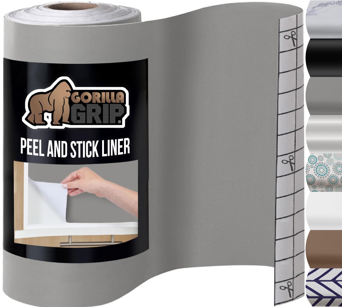 Amazon.com - Gorilla Grip Peel and Stick Paper, Removable Cover for ...