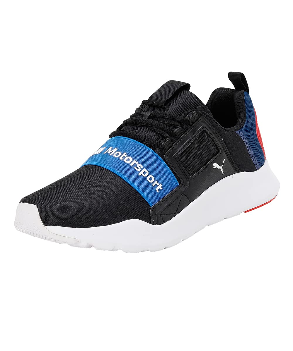Buy Puma Unisex-Adult BMW MMS Wired Cage Black-Pro Blue-Pop Red Sneaker ...