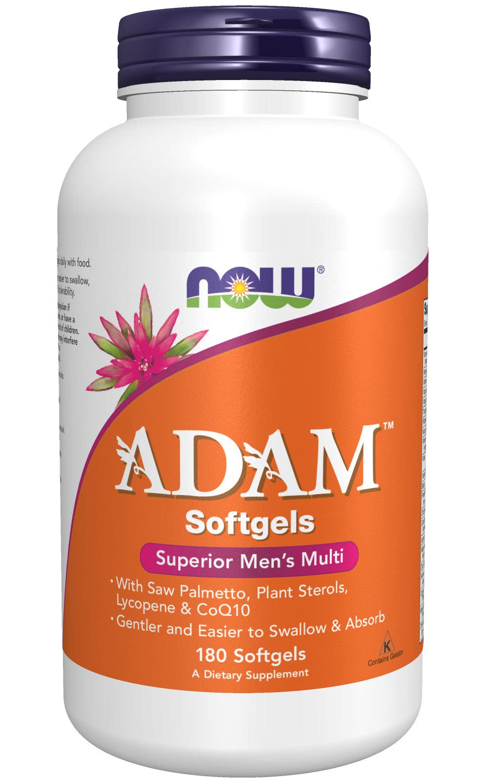 Amazon.com: NOW Foods - ADAM Superior Men's Multi - 180 Softgels ...