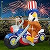 Amazon.com: Patriotic Inflatable, CAMULAND 6FT 4th of July Decorations ...