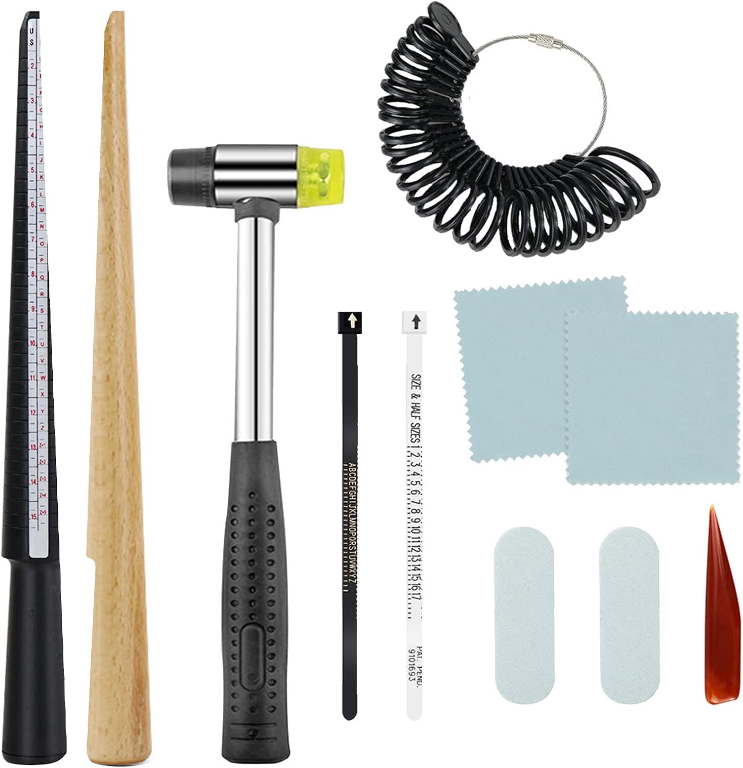 Ring Sizer UK Ring Making Tools Set, Ring Sizer Measuring Repair Tools ...