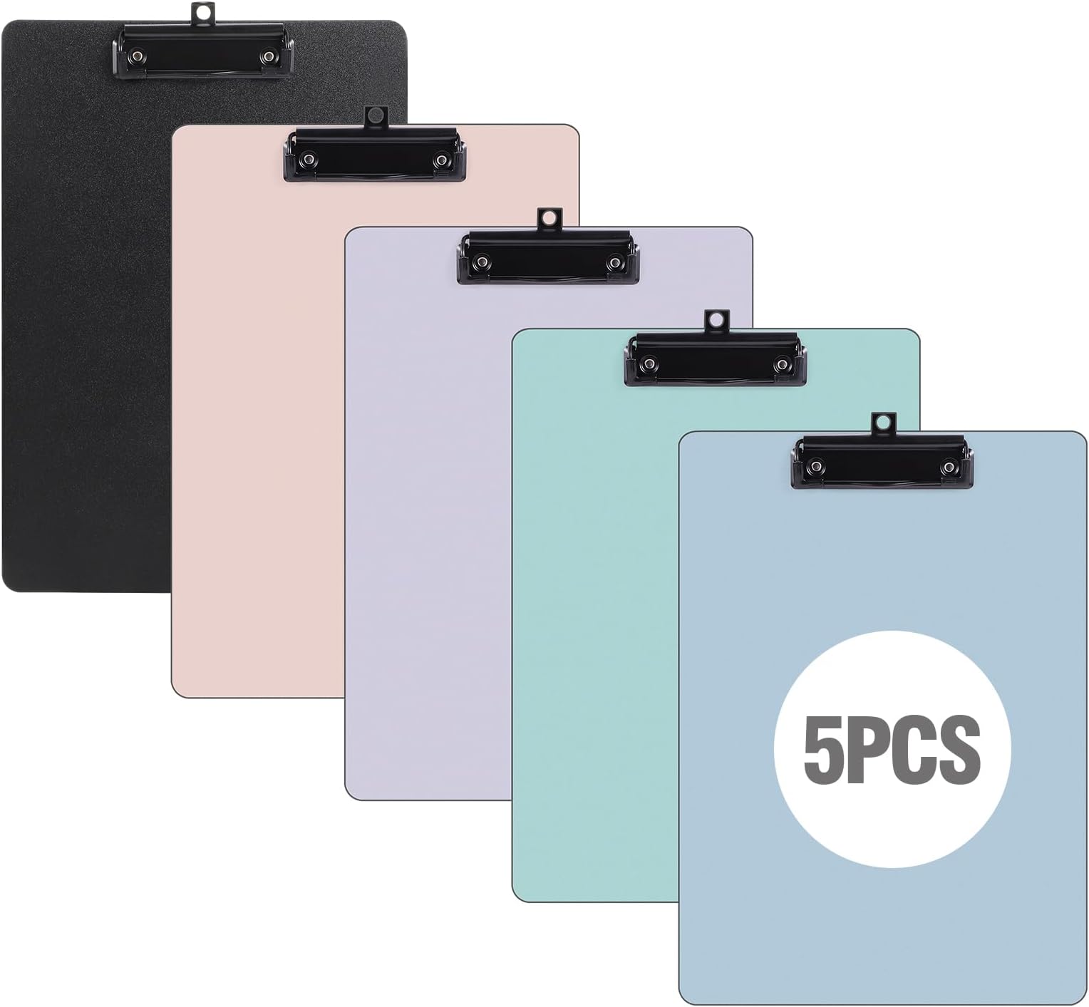 Seco Foldover Clipboard - Pack of 4 Assorted Colours : Amazon.co.uk ...