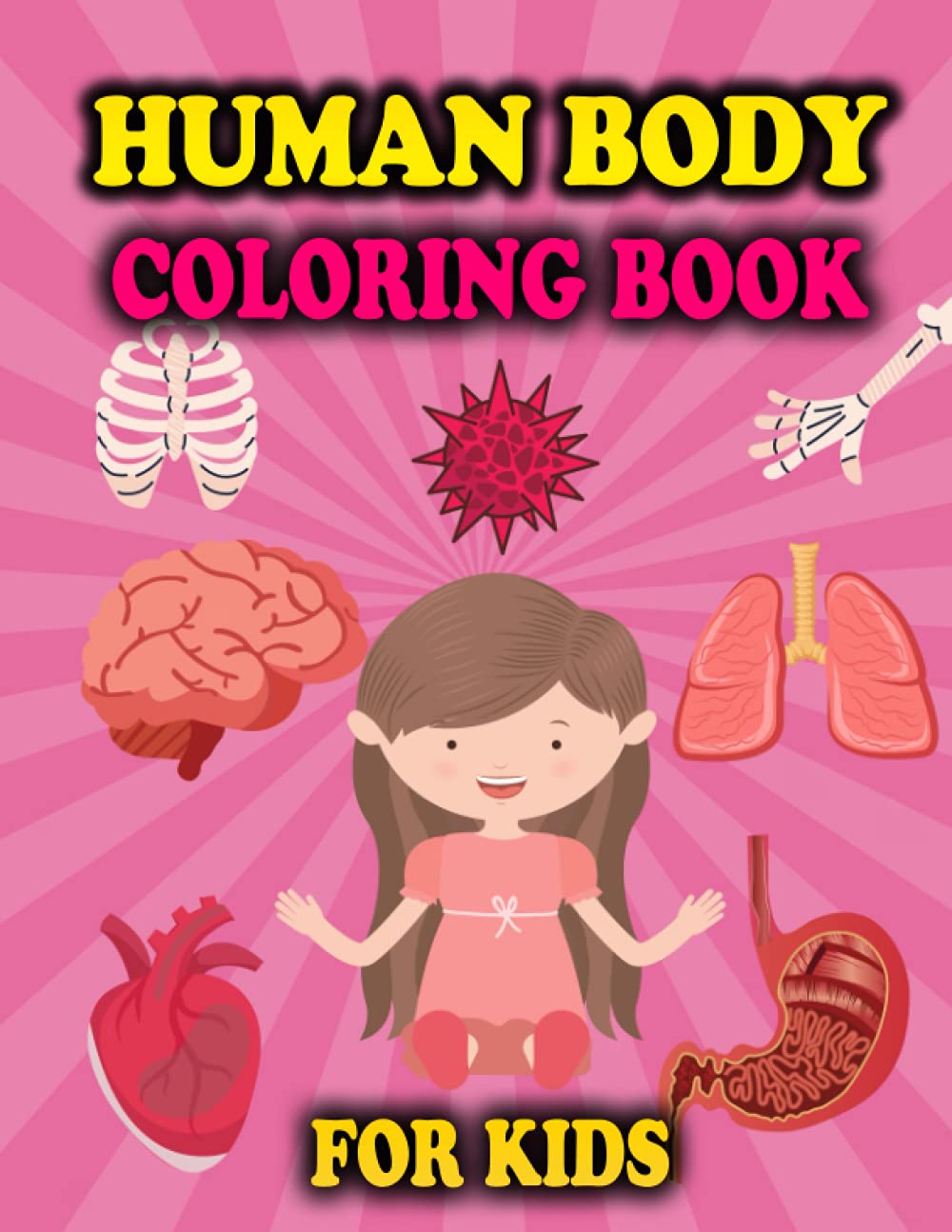 Human Body Coloring Book For Kids My First Human Body | Desertcart INDIA