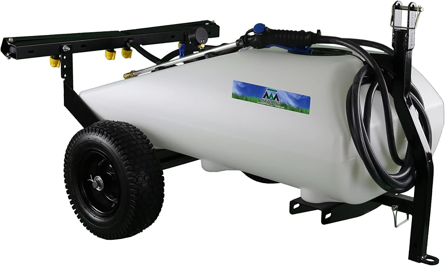 Amazon.com : Master Mfg 24-Gallon Deluxe Trailer Broadcast Sprayer ...
