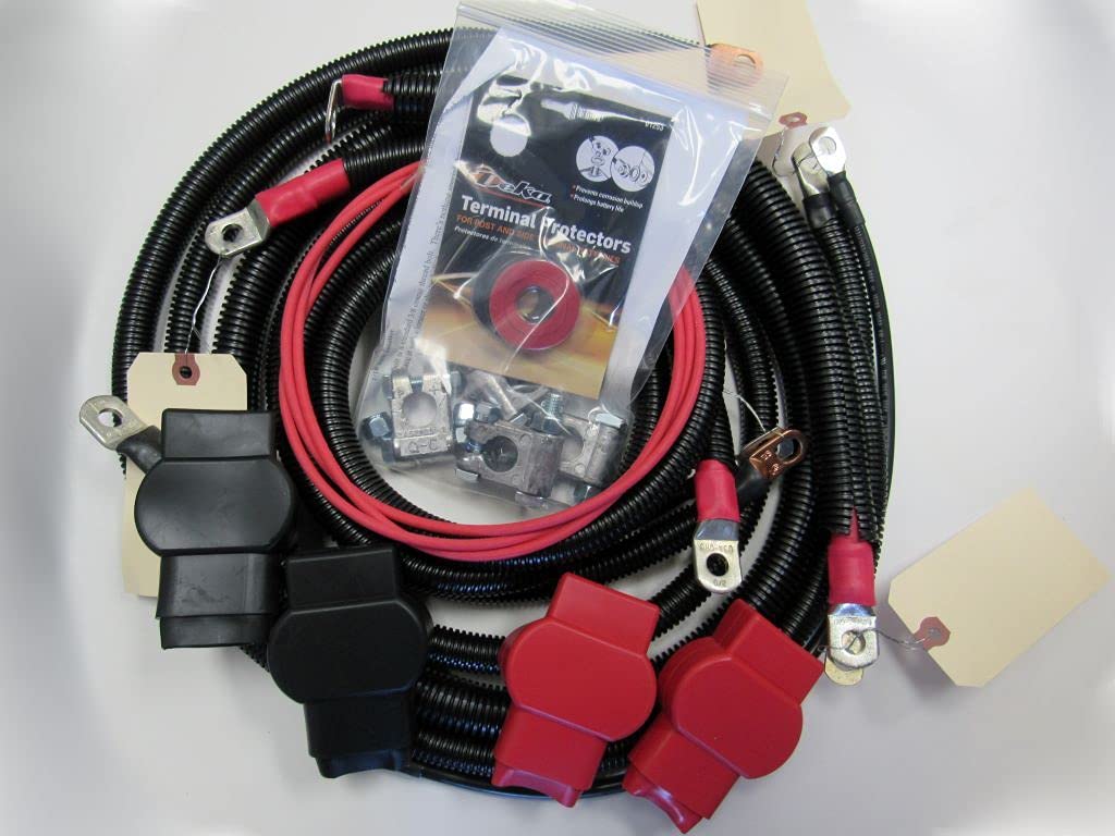 Amazon.com: Custom Battery Cables Compatible/Replacement for Ford F250 ...