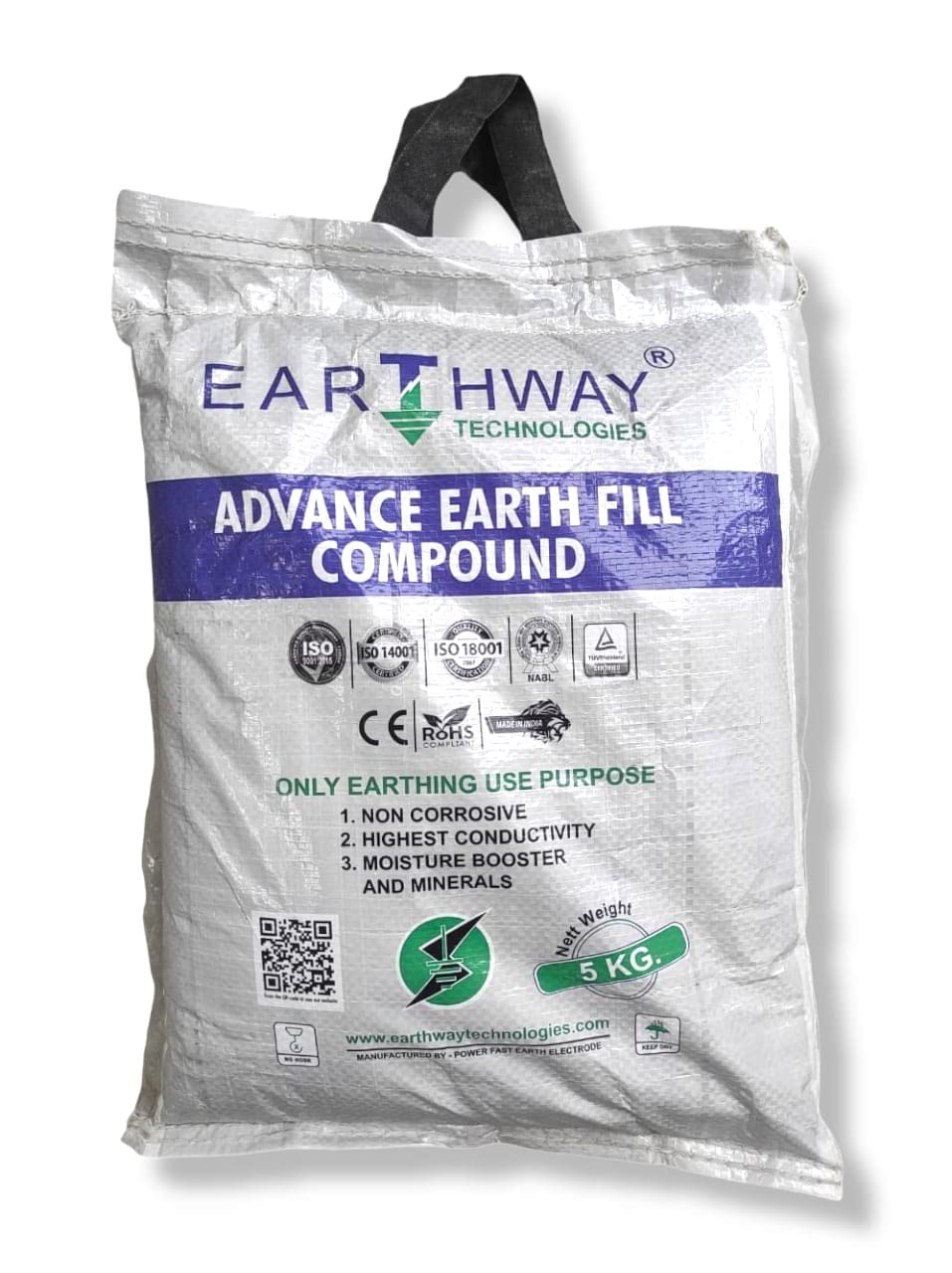 EARTHWAY TECHNOLOGIES ADVANCE EARTH FILL COMPOUND BAG 5KG(EARTHING ...