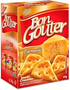 Biscoito Bon Gouter Parmesão Mondelez 100G : Amazon.com.br: Alimentos e ...