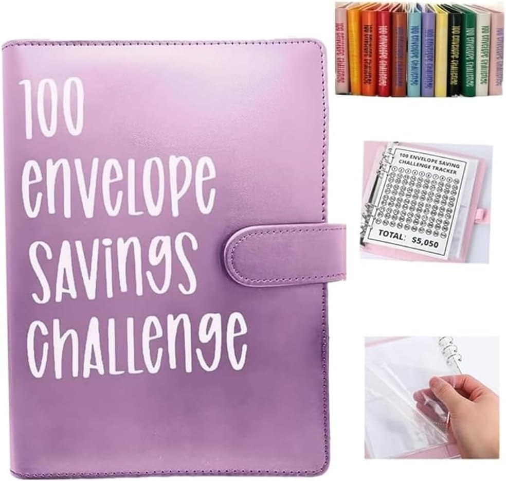 Amazon.com : 100 Envelopes Money Saving Challenge,Saving Challenges ...