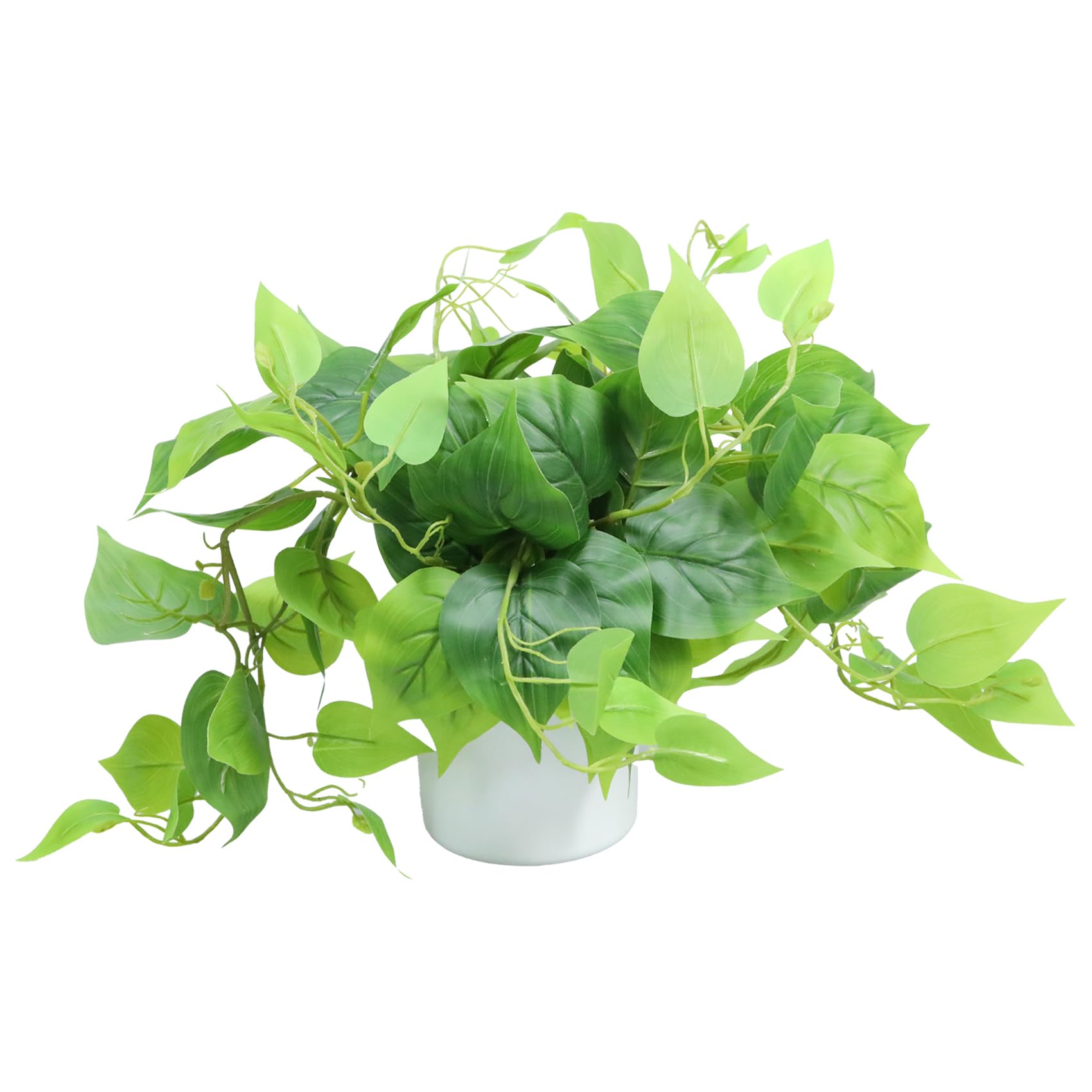 Amazon.com: JMFFL 1 Pack Fake Hanging Plants, Artificial Small Potted ...