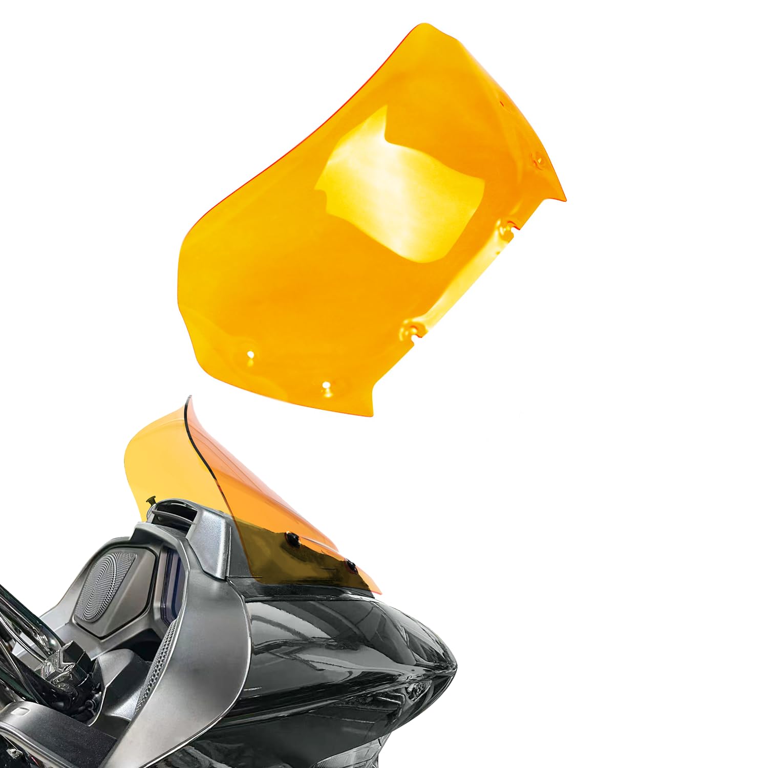 Amazon.com: POWER JAMES 9.5" Tall Orange 100% PMMA Transparent Acrylic ...