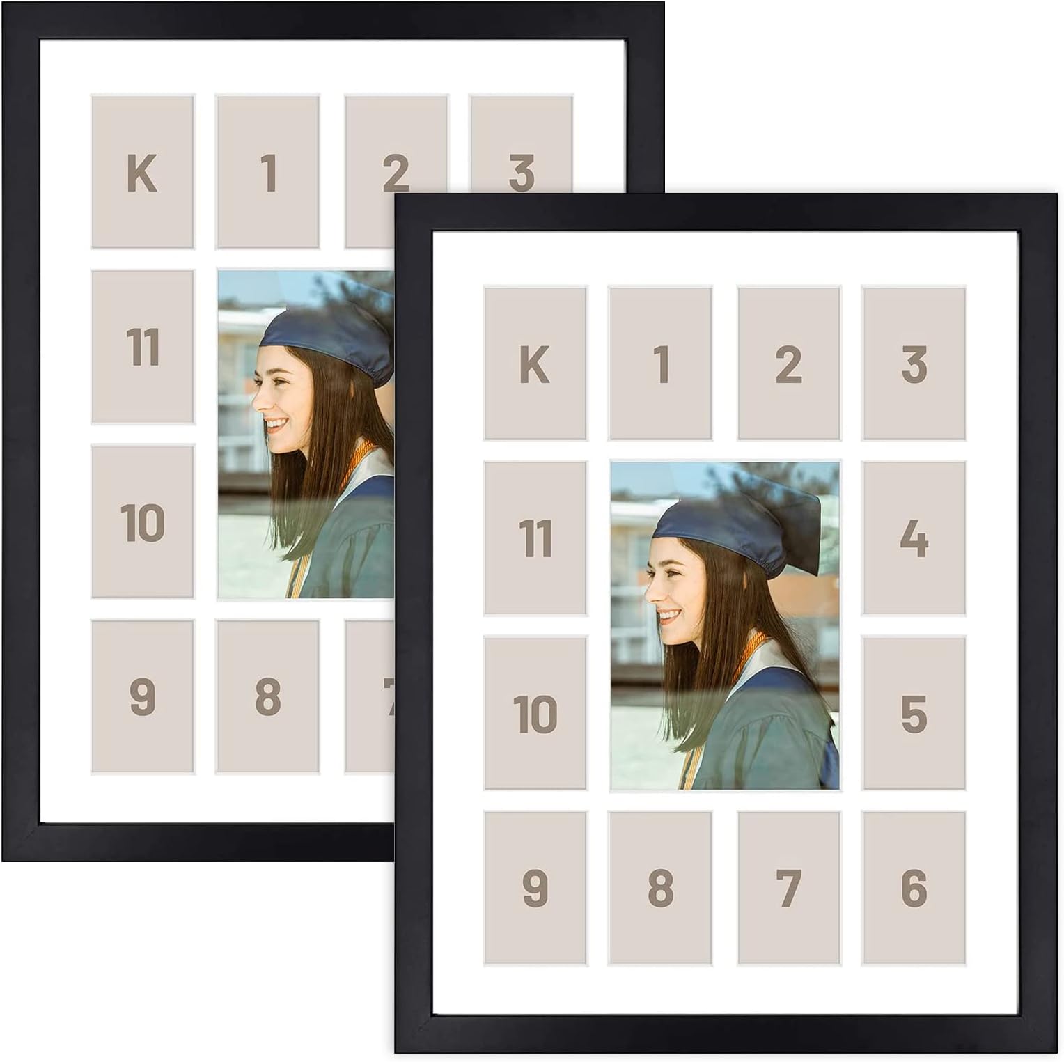 Amazon.com - Feitelle School picture frame pre-k to 12 Graduation Photo ...