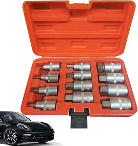 Amazon.com: Hexagonal Socket Set, 12 Torque Wrench Socket, Storage Case ...