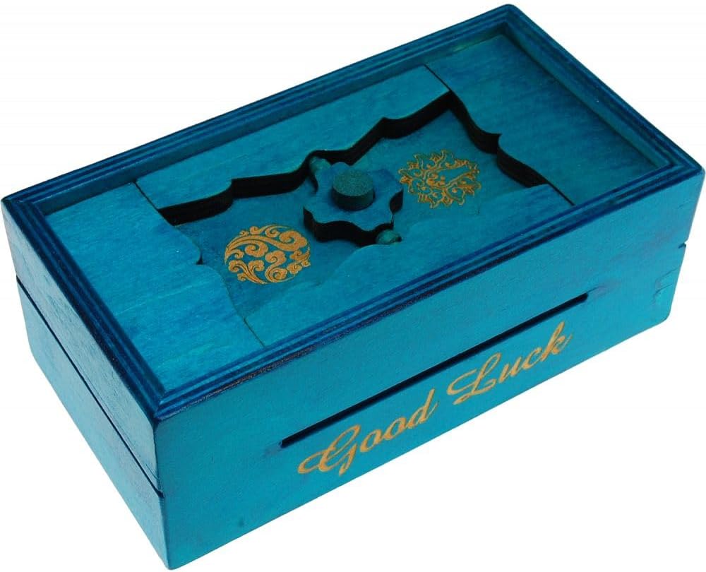 Puzzle Master Secret Opening Box - Good Luck Bank, Puzzle Boxes ...