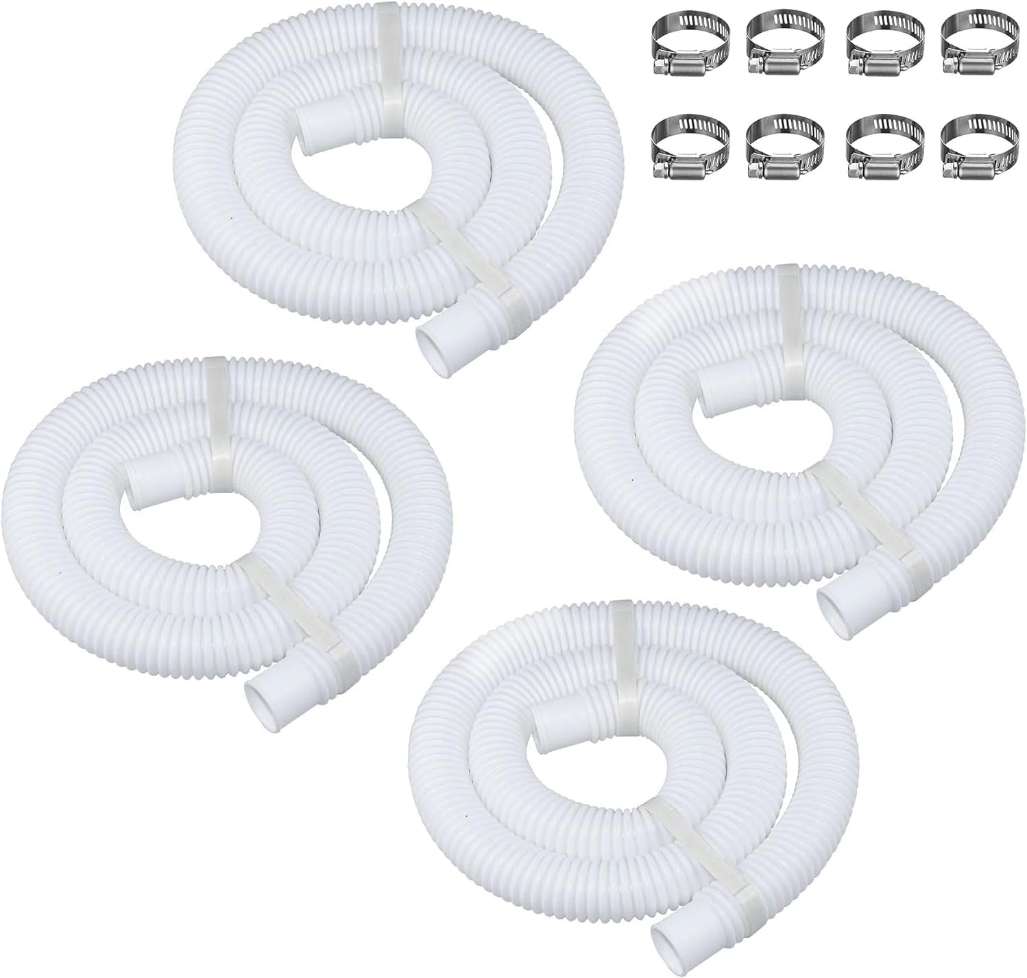 Amazon.com : 1.25" x 59" Pool Hoses for Above Ground Pools Diameter ...