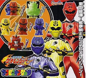 Amazon.co.jp: Gashapon Beast Fist Squadron Geki Ranger, Soft Vinyl ...