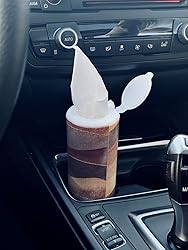 Amazon.com: Car Tissues Cylinder 4 Packs Round Tissue Box Holder Fit ...