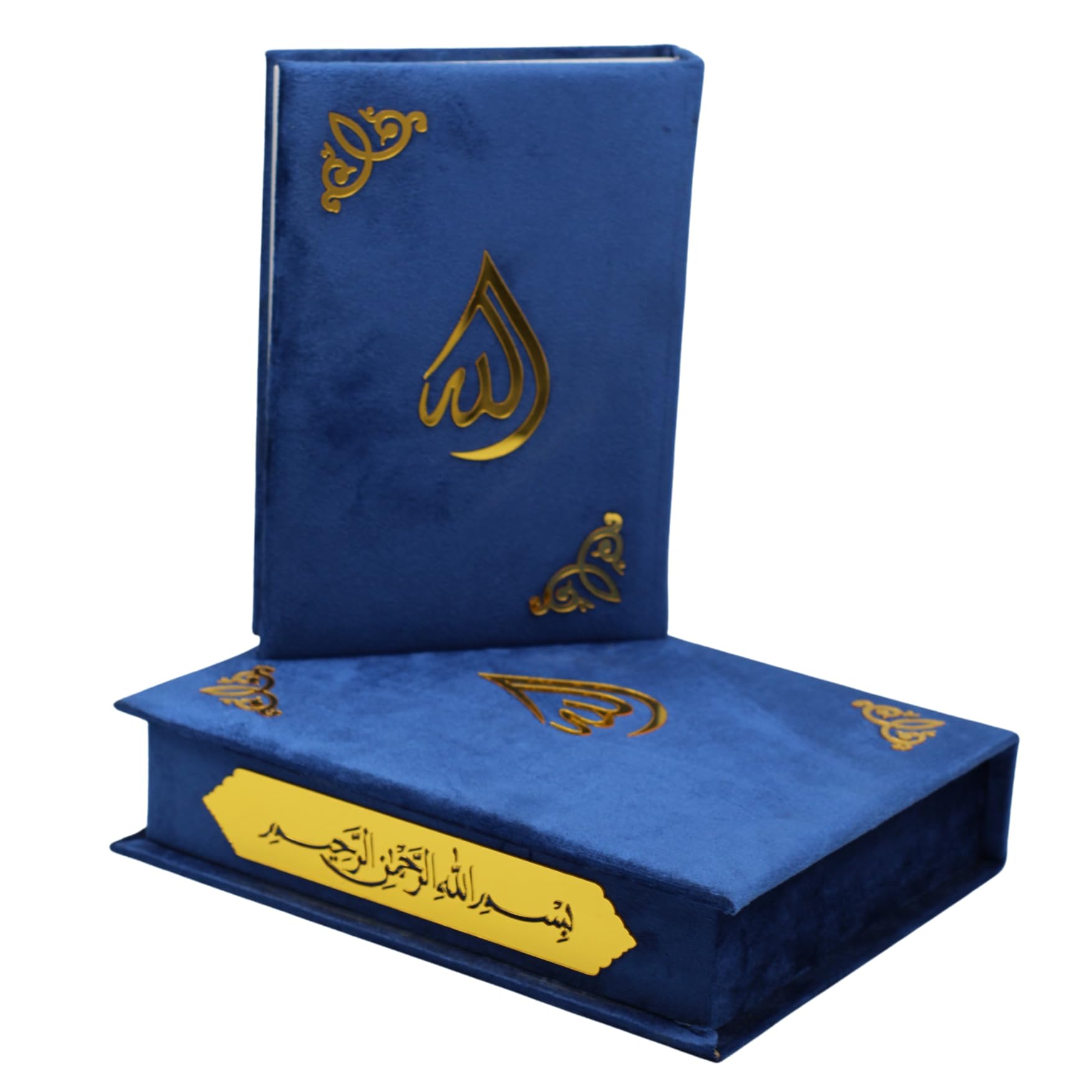 taj Holy Quran VELVET IN A BOX islamic gifts umrah mubarak gifts ...