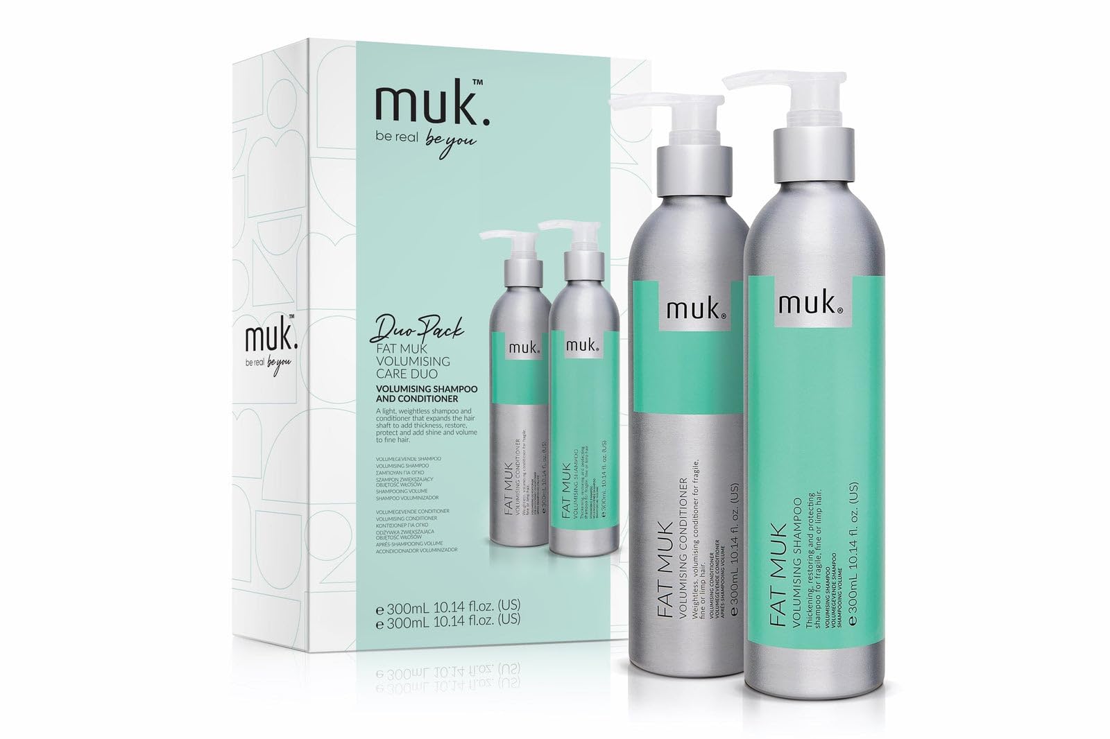 Fat Muk Volumising Shampoo + Cond Duo Combo - Alternative Packaging ...