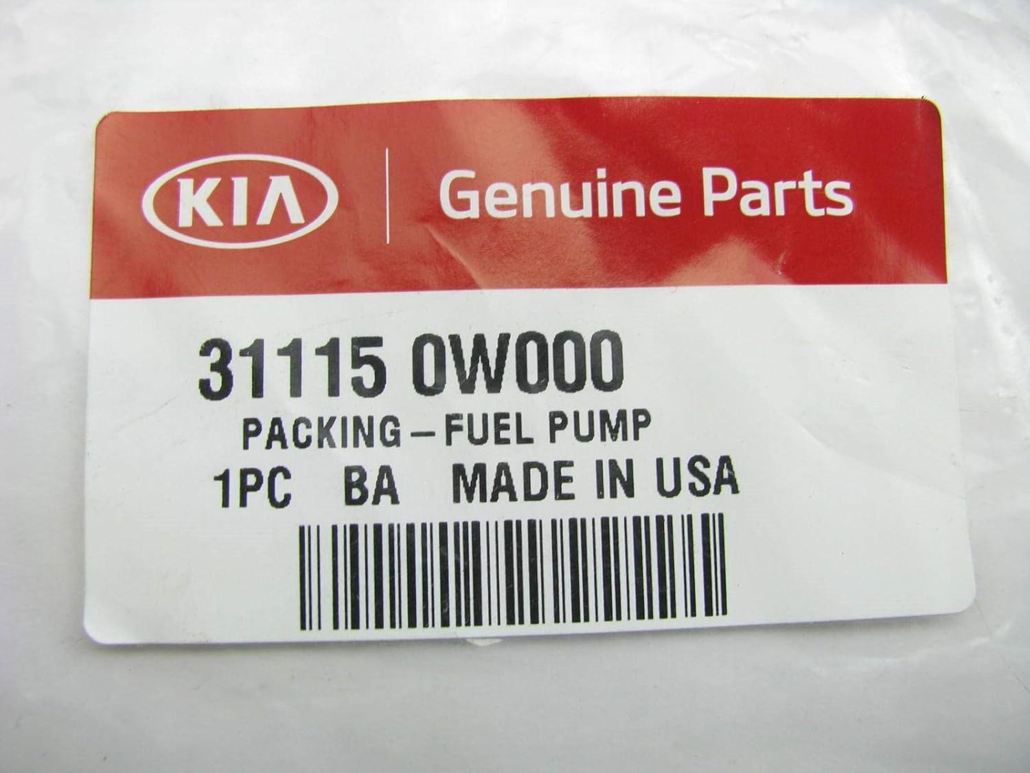 Kia 31115-0W000 Fuel Pump Tank Seal : Amazon.co.uk: Automotive