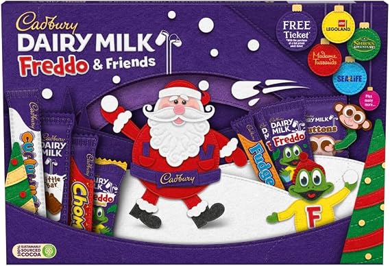 Cadbury Dairy Milk Freddo Chocolate Selection Box 135g. : Amazon.co.uk ...