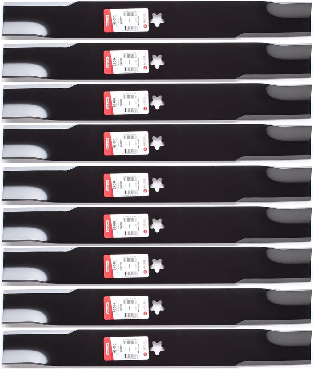 Amazon.com : Husqvarna 3 Pack 539113312 Blade Fits EZ6124 MZ61 M-ZT61 ...