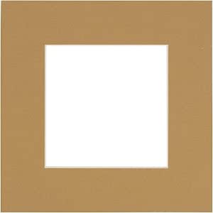 Amazon.com: 15x15 Mat Bevel Cut for 11x11 Photos - Precut Rattan Beige ...