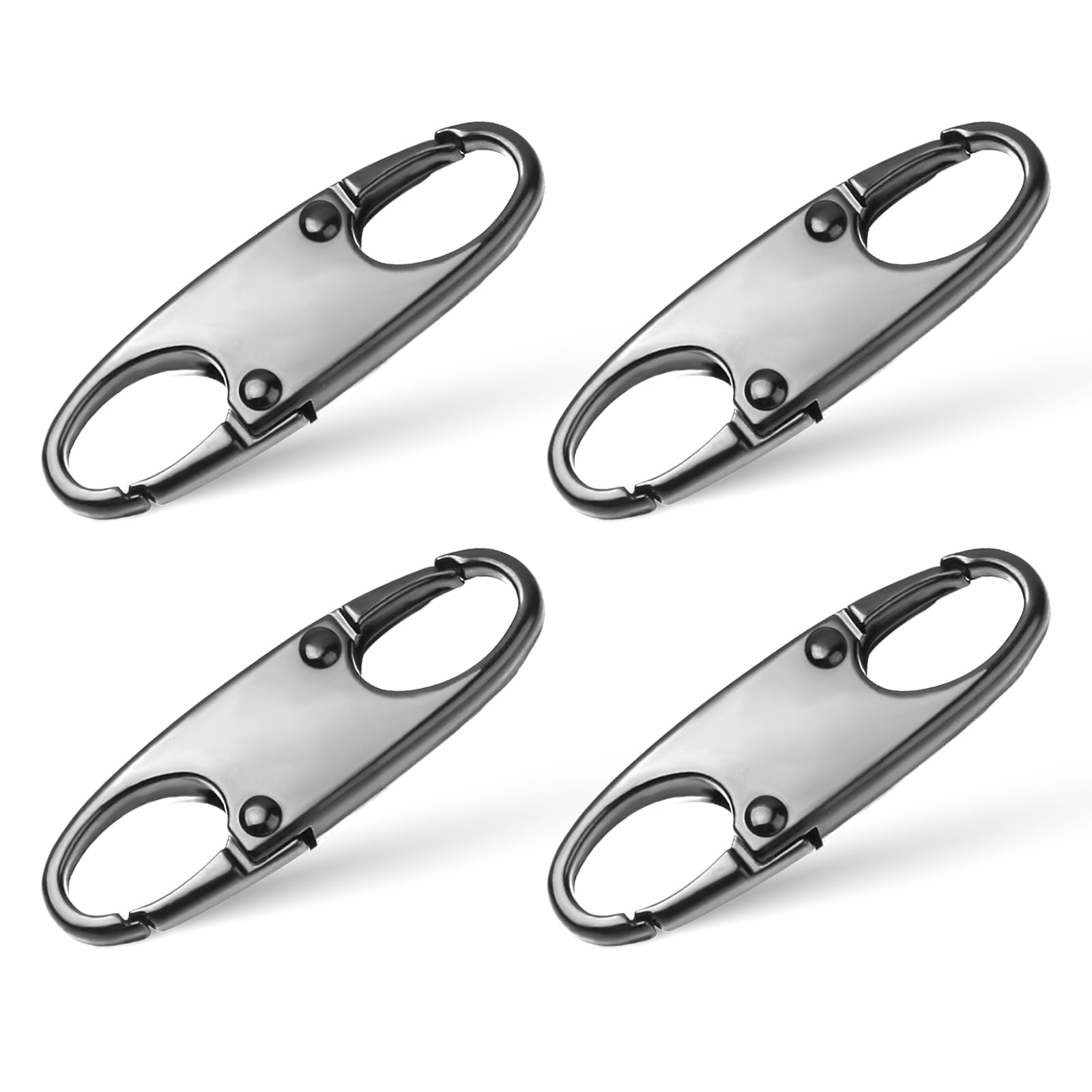 4Pcs Zipper Locks for Backpacks, Mabor Zipper Clips Anti Theft ...