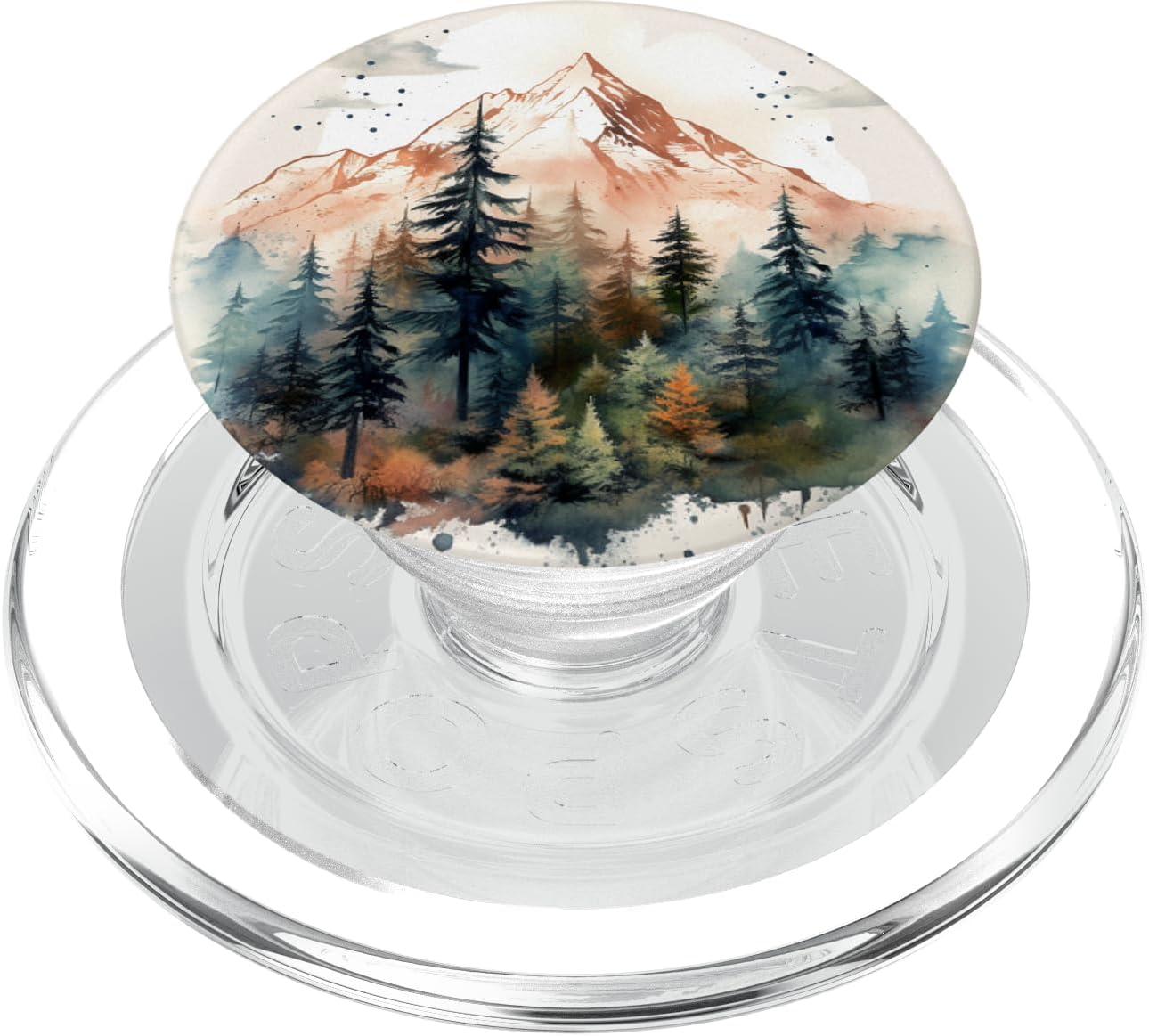 Amazon.com: Tree Of Life Colorful Watercolor Artwork PopSockets PopGrip ...
