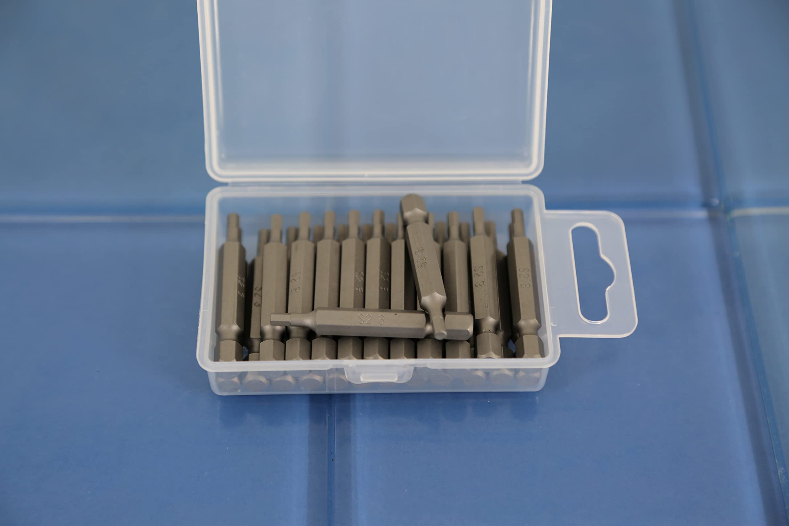 Snapklik.com : TEMO 25 Pc H-3 Hex 3mm (1/8 Inch) Impact Ready 2 Inch ...