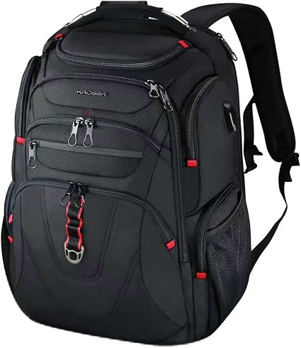 KROSER Travel Laptop Backpack - Durable, Versatile, and Secure