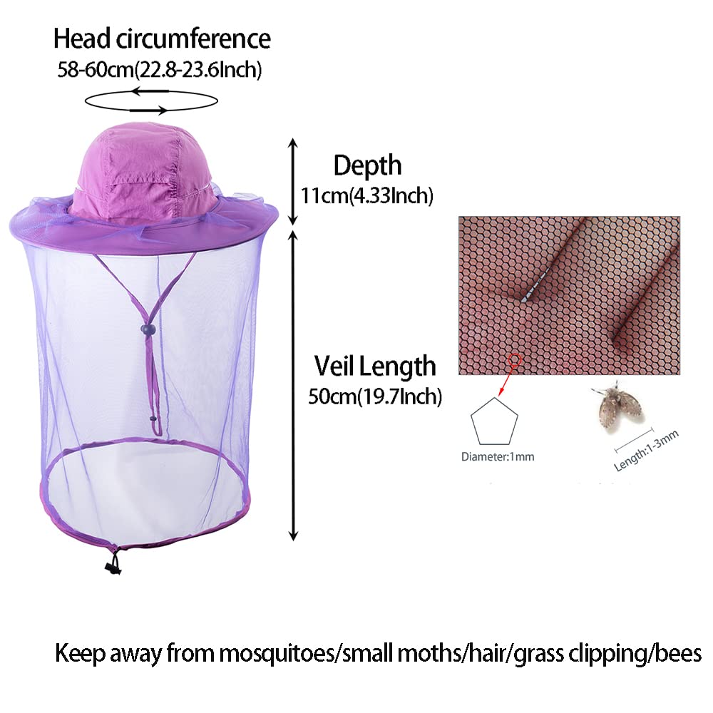 Snapklik.com : Head Net Hat Beekeeping Beekeeper Bee Veil Hat Hunting ...