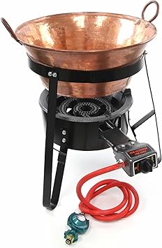 Amazon.com: Saranya 18 Shop New 18" Large Copper Cazo Set Heavy Duty ...