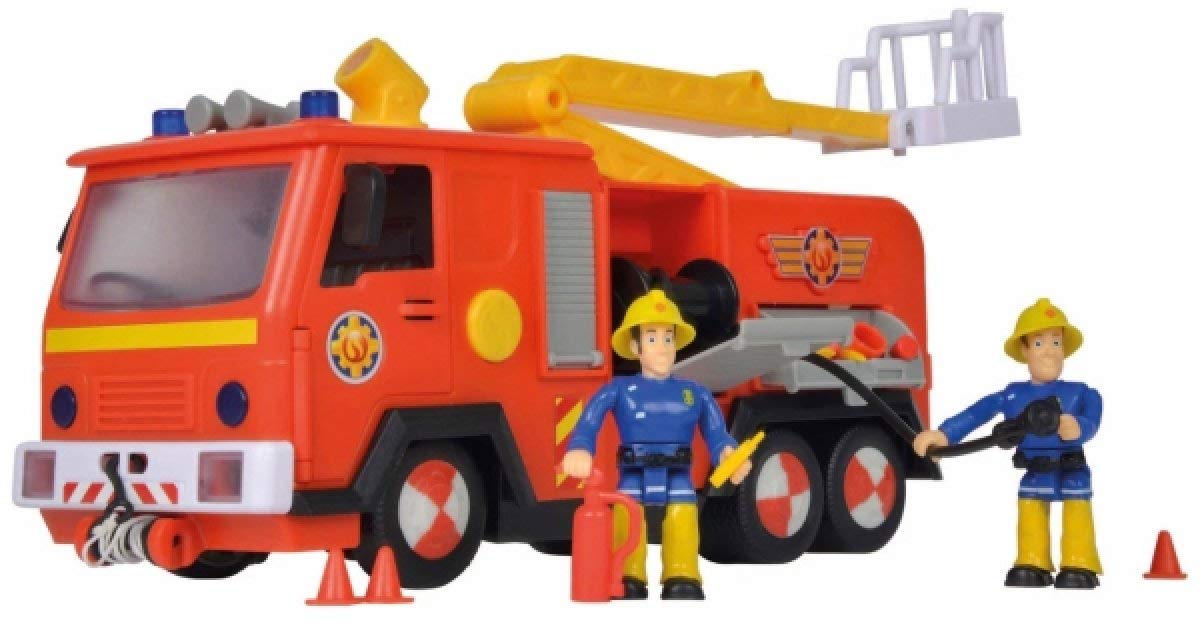 Simba 109251036 Fireman Sam Jupiter Fire Engine 2 0 Sam | Desertcart INDIA