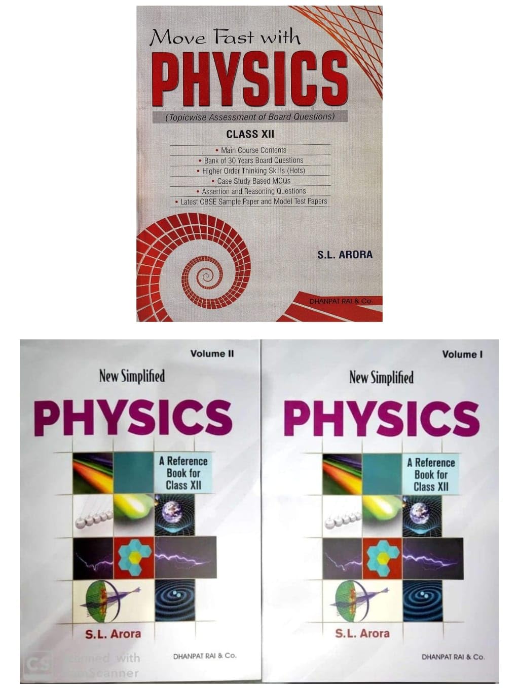 Combo of (Move Fast With Physics Class 12th + New Simplified Physics ...