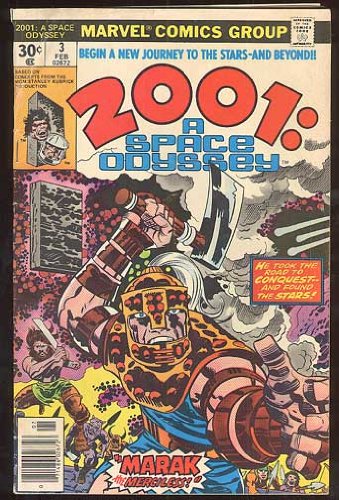 Amazon.com: 2001: A Space Odyssey, v1 #3. Feb 1977 [Comic Book]: Marvel ...