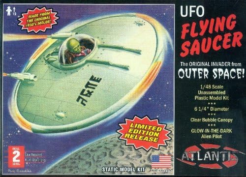 UFO FLYING SAUCER MODEL KIT : Amazon.co.uk: Toys & Games