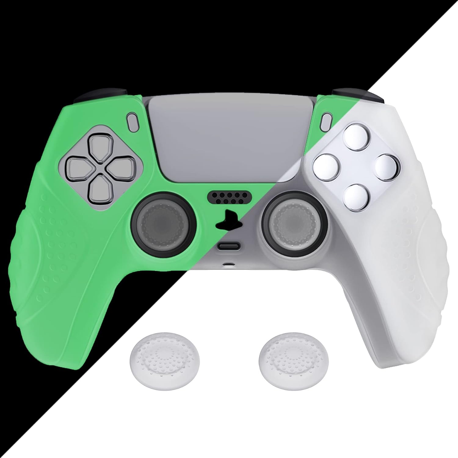 Amazon.com: eXtremeRate PlayVital Glow in Dark - Green Guardian Edition ...