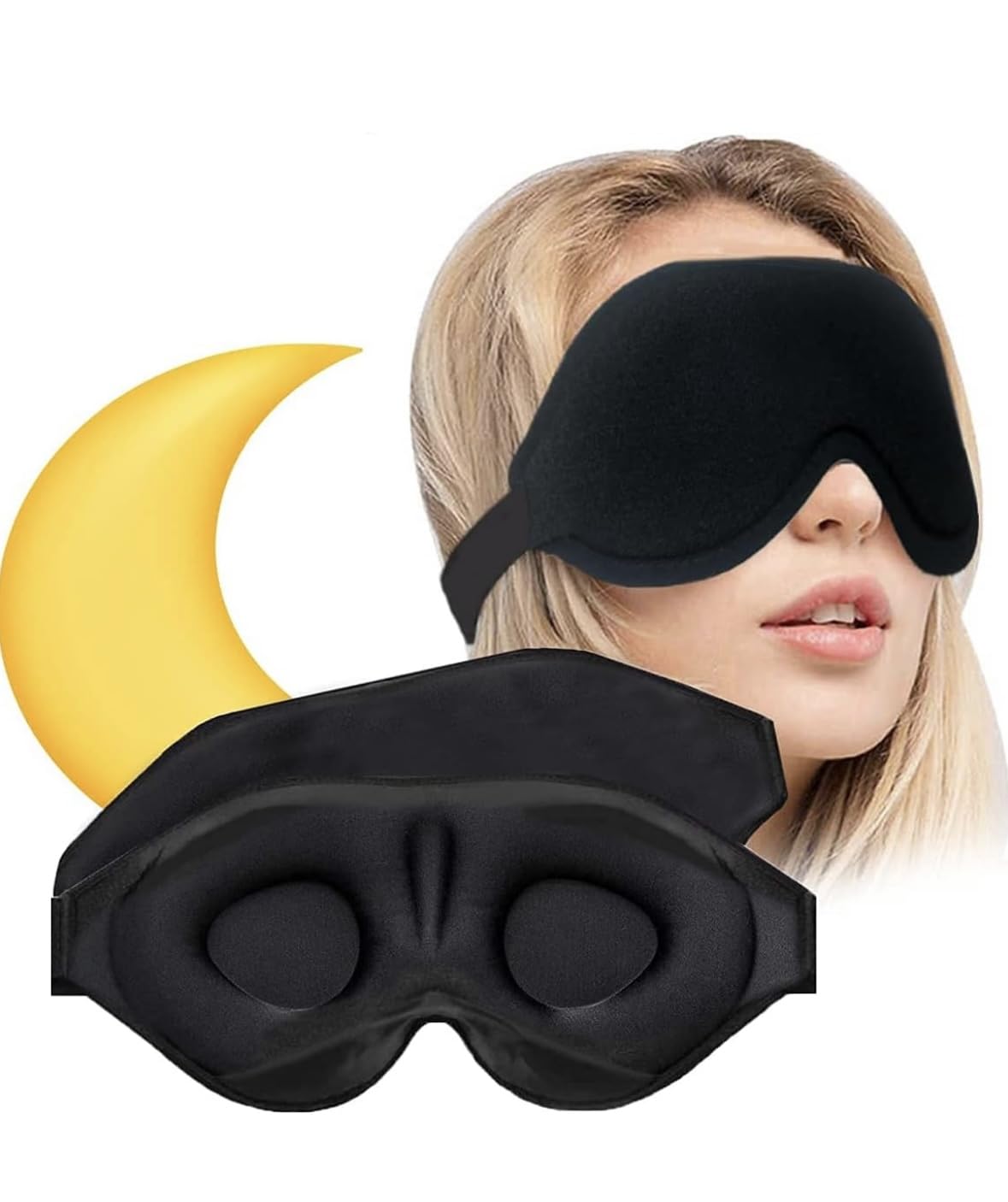 Amazon.com: HappyHavn Sleep Mask for Men Women - Premium Soft Quality ...