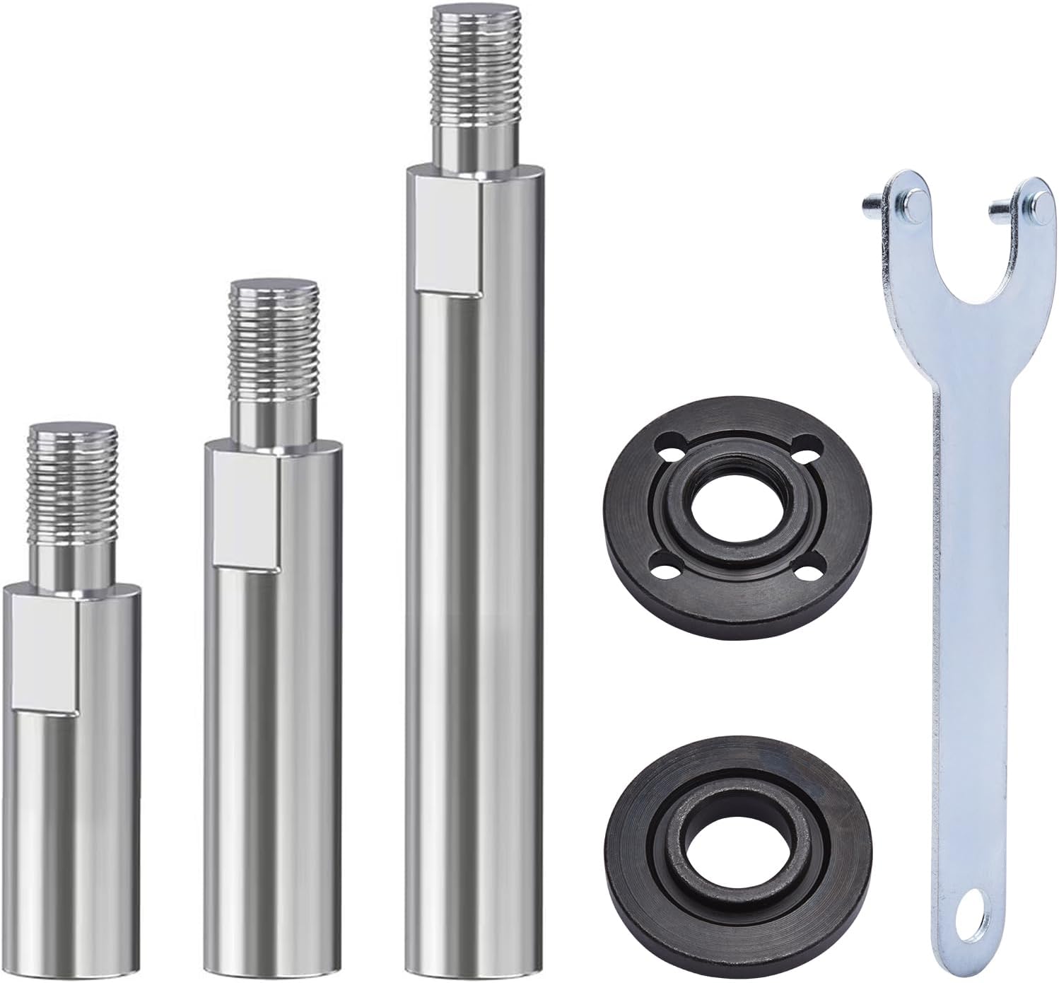 5/8"-11 Thread Angle Grinder Extension Shaft Set Connecting Rod Angle ...