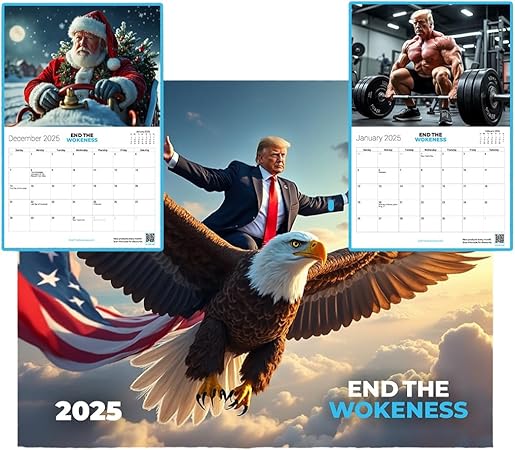 Amazon.com: 2025 Donald Trump Wall Calendar – Iconic Presidential ...