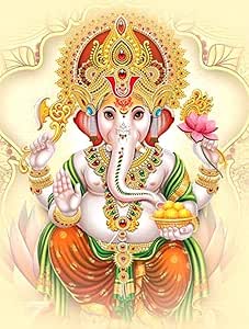 APM Ganpati Wall Sticker/Ganpati Bappa Fully Waterproof Vinyl Sticker ...