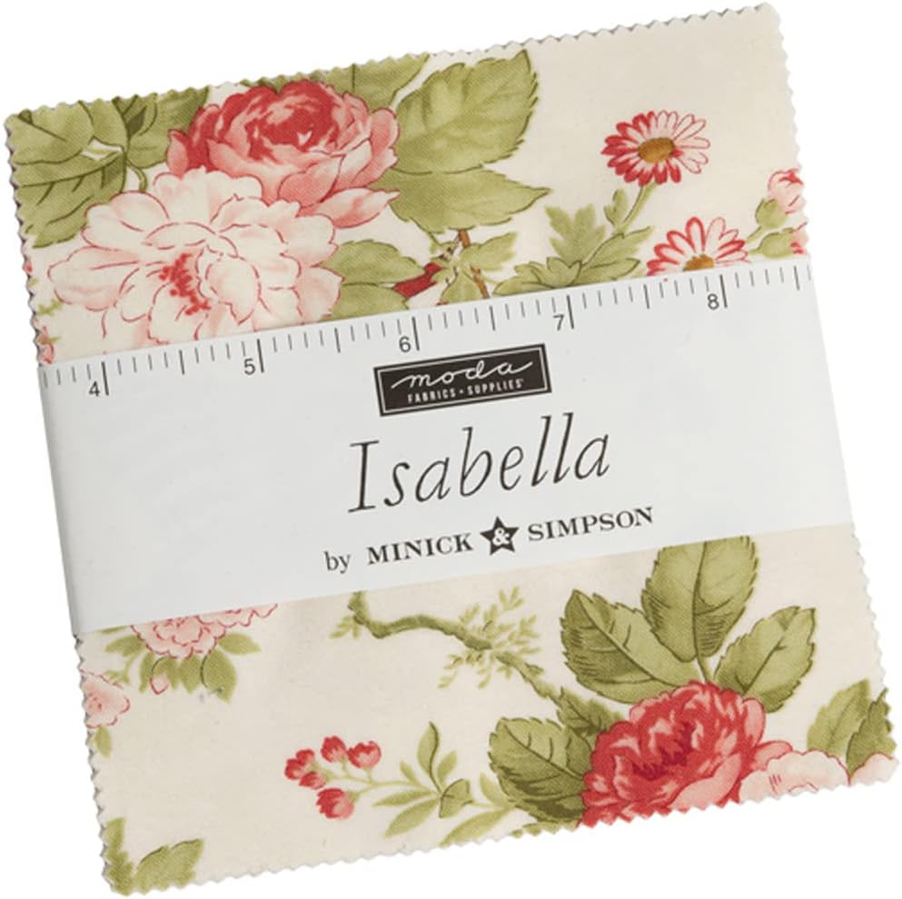 Moda Fabrics Isabella Charm Pack by Minick & Simpson; 42-5'' Precut ...
